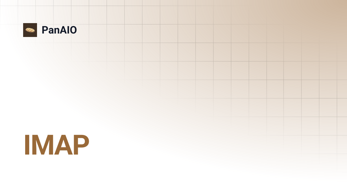 IMAP | PanAIO